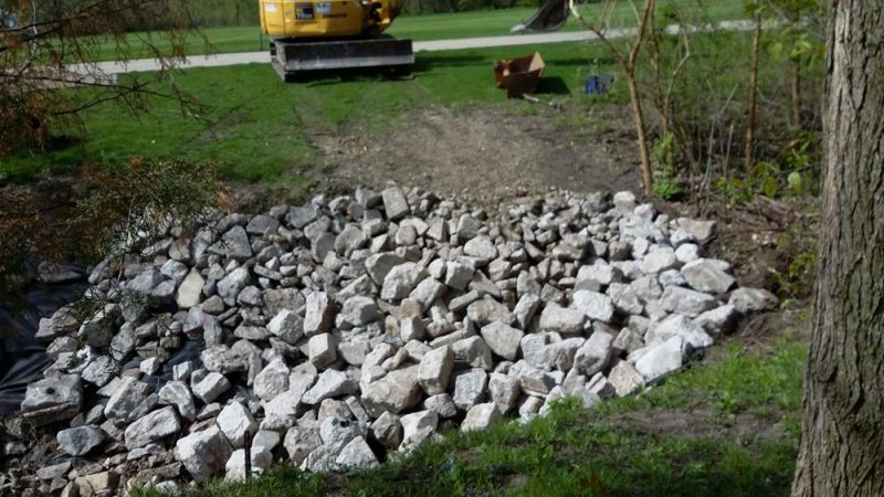 Rip Rap Erosion Control in Iowa